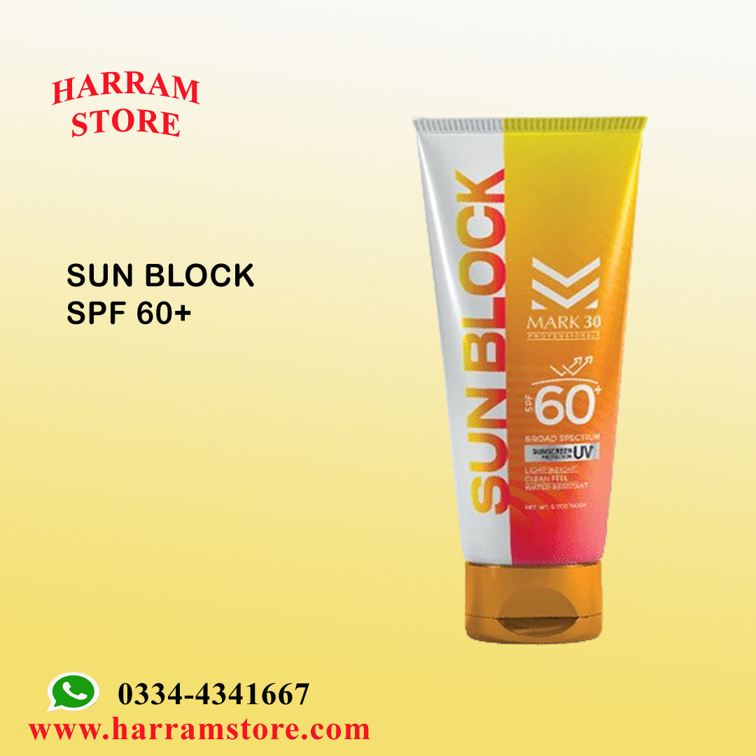 Mark 30 Sun Block SPF 60+ – Harram Store