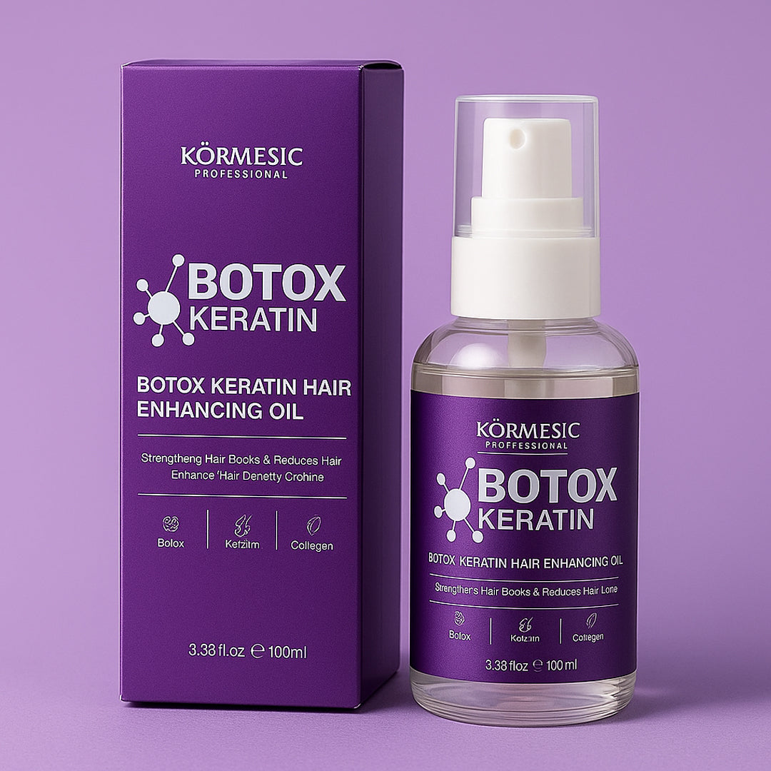 Kormesic Botox Keratin Hair Enhancing Oil – Harram Store