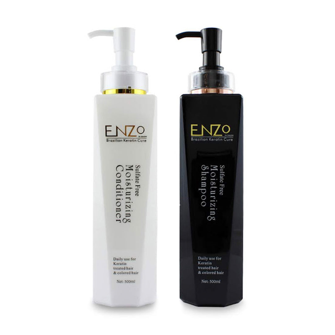 Enzo Hair Moisturising Shampoo & Conditioner Twin Pack – Harram Store