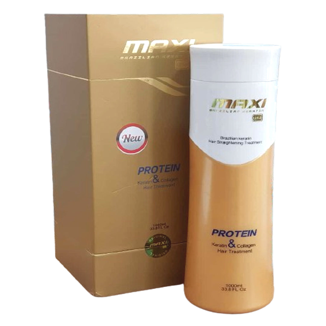 Maxi Brazilian Keratin Gold 1000ml – Harram Store