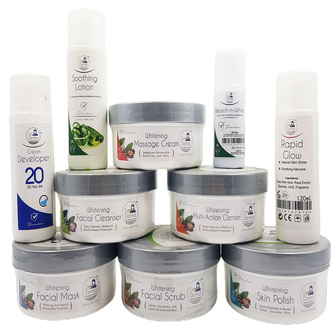 Dr Derma Facial Kit 10Pcs 120ml – Harram Store